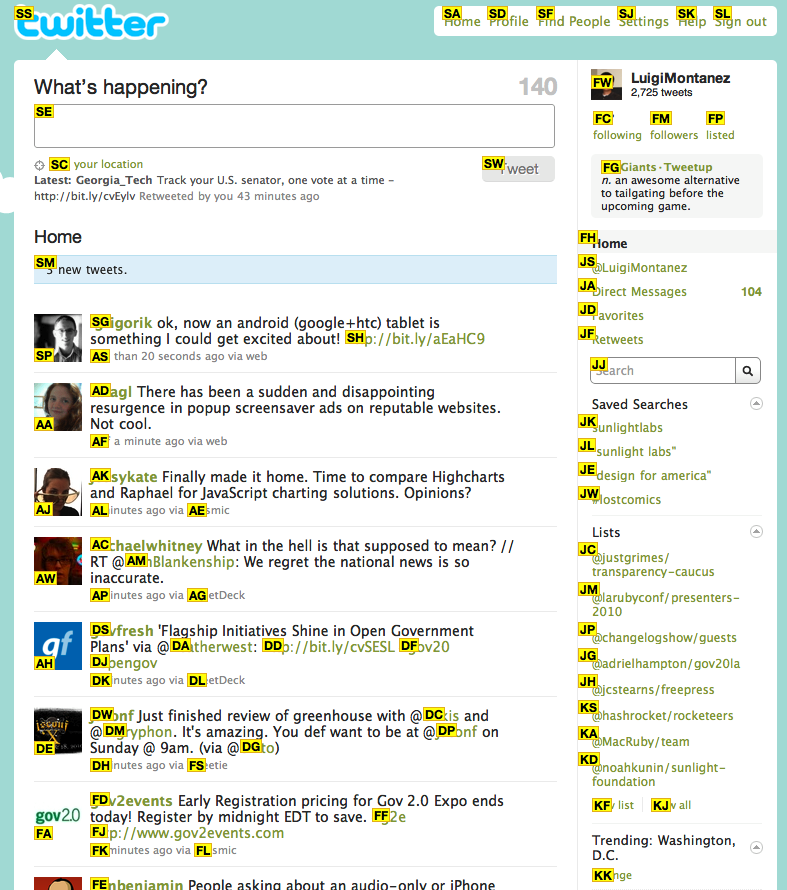 Mouseless Monday #1 - Vimium on Google Chrome | Luigi Montanez